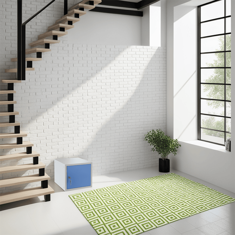 Individual stackable metal locker for communities | Akaze